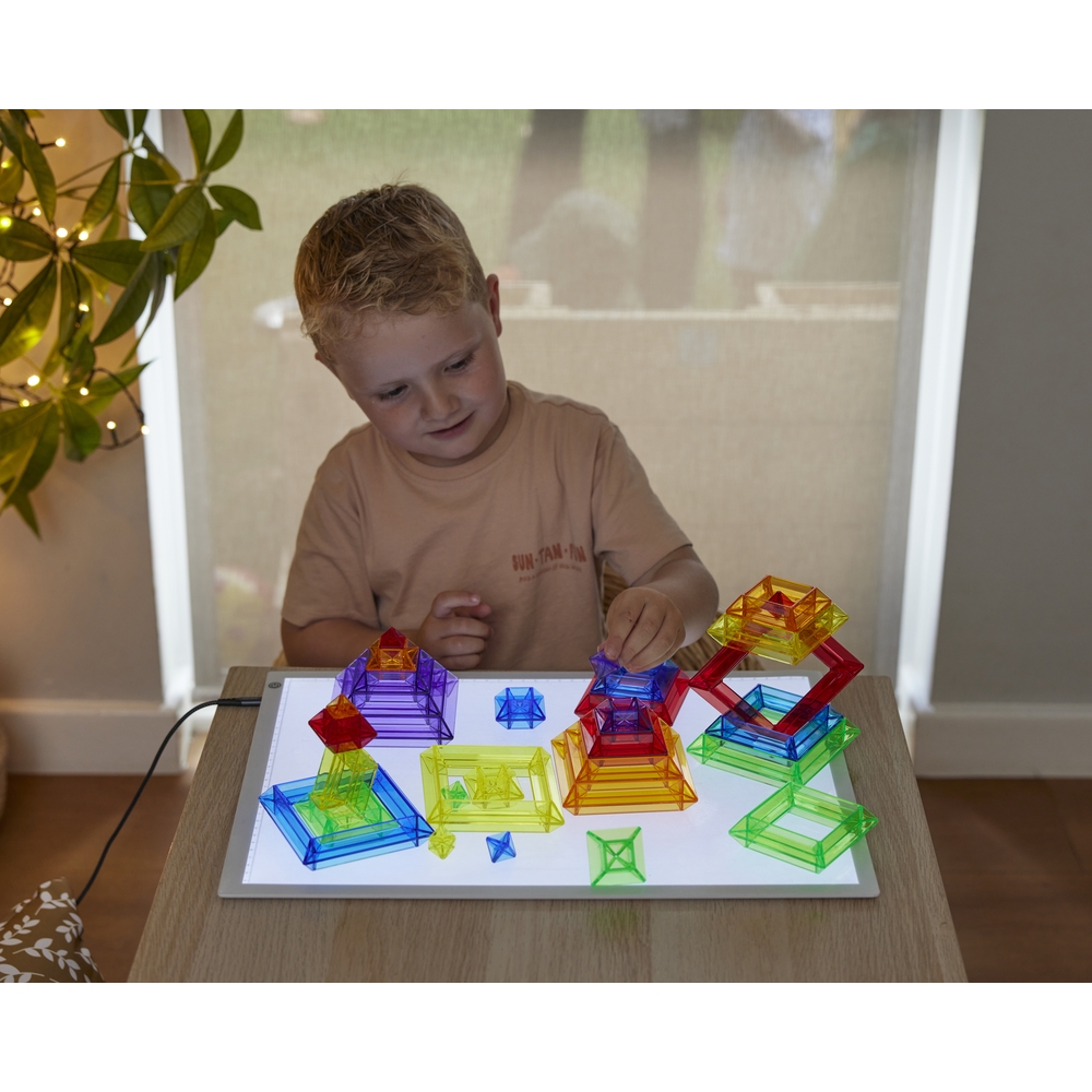 Translucent Construction Squares 30 pk - KCS International